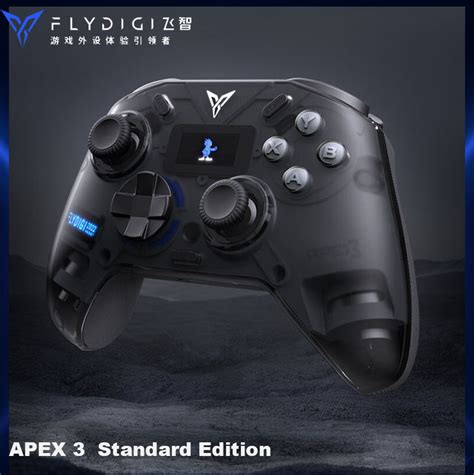 Original Flydigi Apex 3 Force Feedback Hall Trigger Elite Gamepad Wireless Bluetooth Connection
