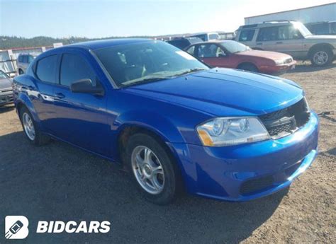 2013 Dodge Avenger Se 1c3cdzabxdn543875 Bidcars