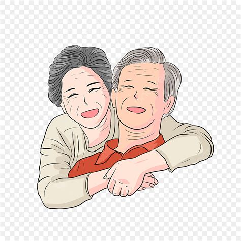 백발 할아버지 할머니 Png 일러스트 Psd 및 클립 아트에 대한 무료 다운로드 Pngtree