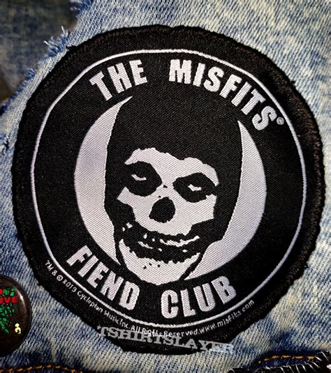 Misfits Misfits Fiend Club Patch Patch Arkhamr34s Tshirtslayer