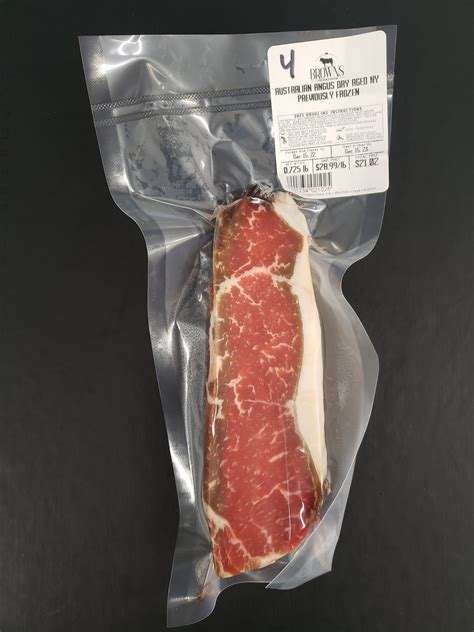 Aussie Angus Dry Aged Ny Steak 4 Browns Top Shelf Meats