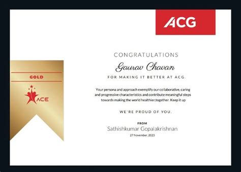 Gratitude Teamwork Goldaward Achievementunlocked Gaurav Chavan