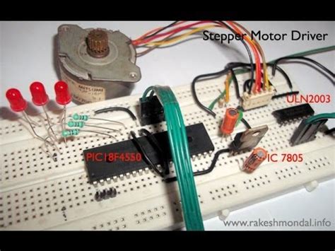 Stepper Motor Controller Using PIC F Microcontroller YouTube