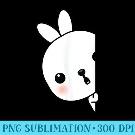 Cute Peaking Bunny Rabbit And Rabbits Png Download Artwork Inspire Uplift