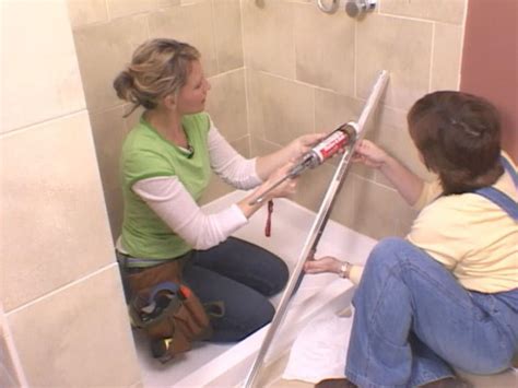 Installing A Glass Shower Door How Tos Diy