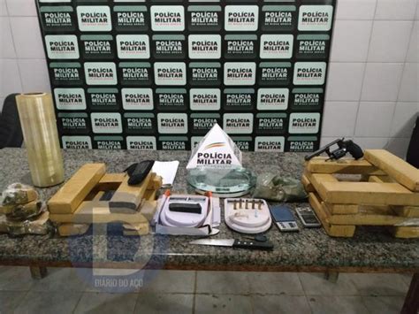 Apreendidos cerca de quilos de maconha na Prainha em Fabriciano Portal Diário do Aço