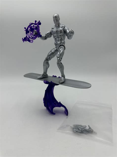 Haslab Galactus Tier Silver Surfer Figure Nerdinout