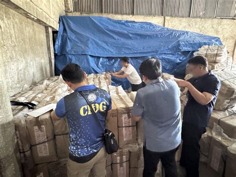 Smuggled Cigarettes Worth P11 6M Seized In Zamboanga City