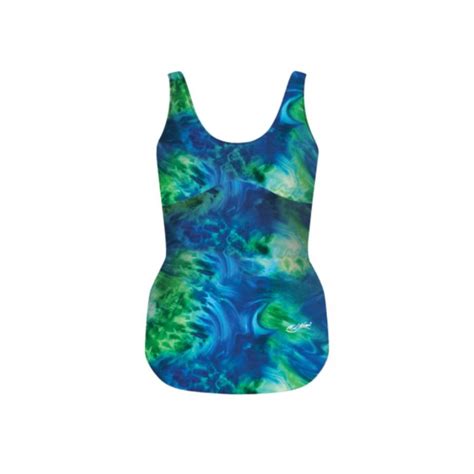 Scoop Back Tank W Modesty Panel Luna H2O Wear L H2O Wear