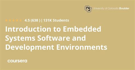 Kunal Kore On Linkedin Introduction To Embedded Systems Software And Development Environments