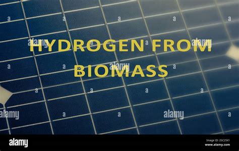 Hydrogen From Biomass Produces Hydrogen Via Gasification Of Biomass Or Other Renewable Organic