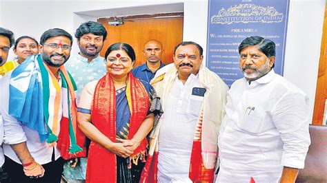 కాంగ్రెస్‌ ఎమ్మెల్సీ అభ్యర్థులుగా మహేశ్‌ బల్మూరి నామినేషన్లు Mahesh