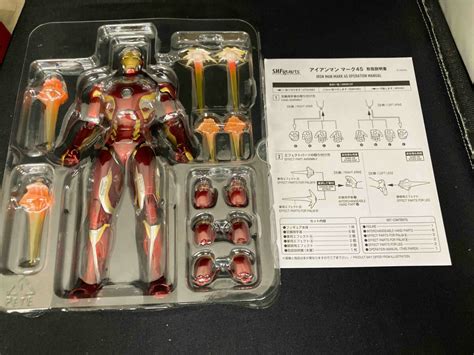 Yahooオークション Shfiguarts アイアンマン マーク45 アベンジャ