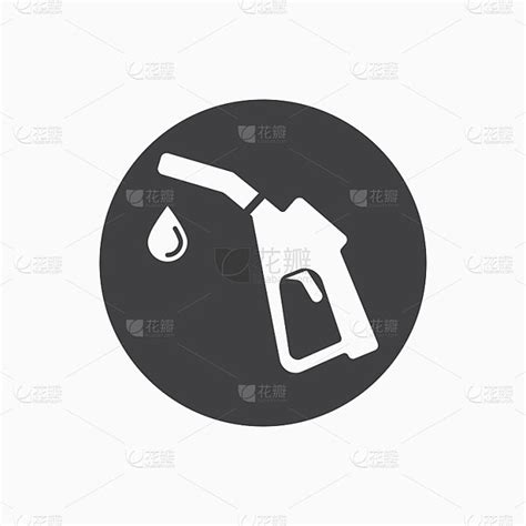 汽油喷嘴的图形和网页设计