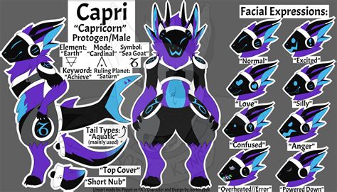 Capricorn The Protogen By Lucifercoart On Deviantart