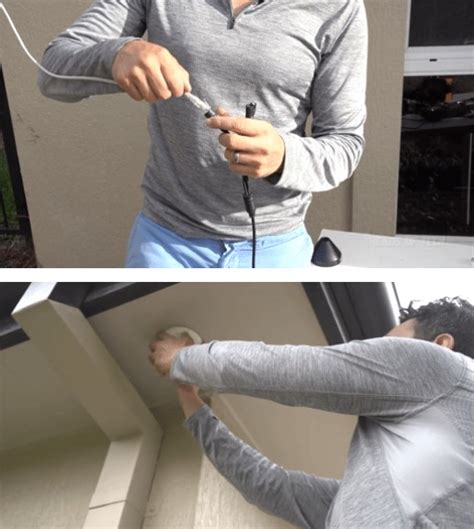 How To Run Security Camera Wires Through Soffit Step By Step Guide