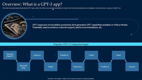 Overview What Is A Gpt 3 App What Is Gpt 3 Everything You Need Chatgpt