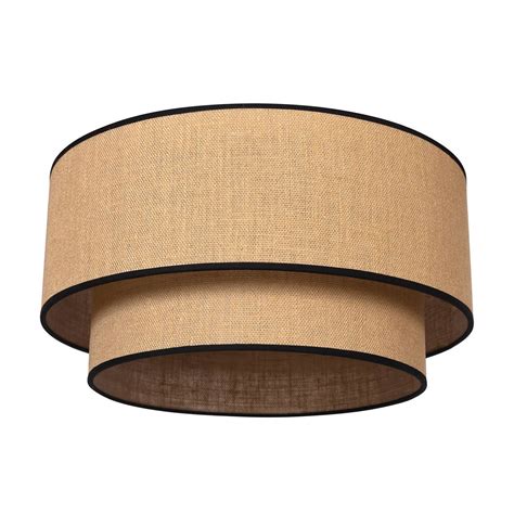 Lampa Sufitowa Boho Jute Black Lampy Pl