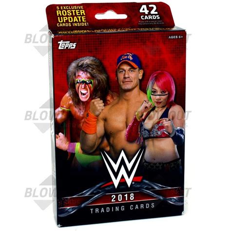 Topps WWE Wrestling Hanger Pack Box