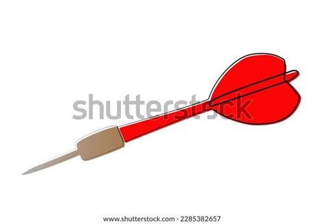 Continuous Drawing Dart Darts One Line Stock Vector Royalty Free 2285382657 Shutterstock