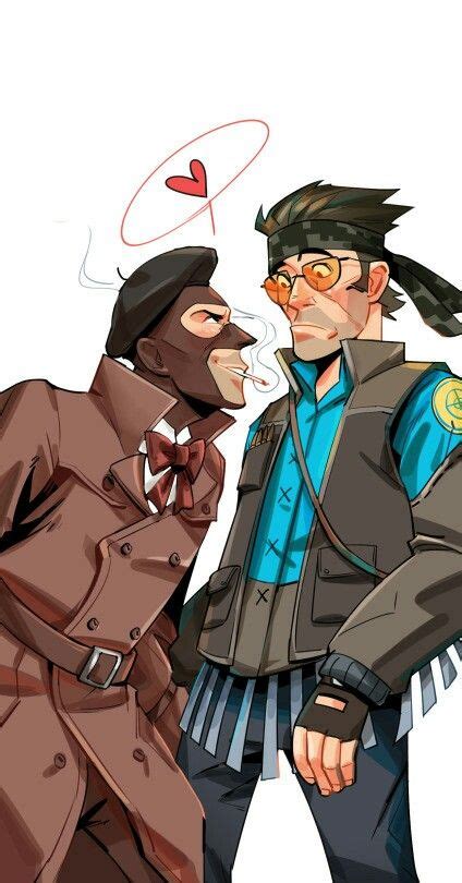 Now Kisssss Tf2 Sniper Team Fortress 2 Medic Team Fortess 2 Dark