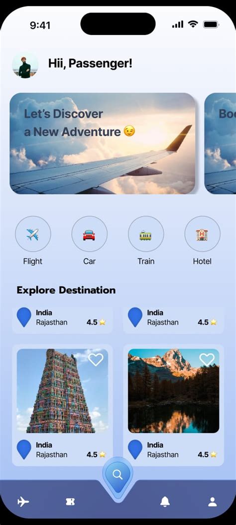 Flight Booking App Figma