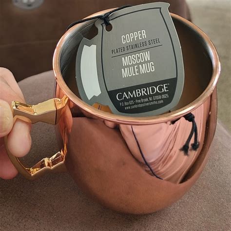 Cambridge Dining Cambridge Silversmiths 4 Piece Moscow Mule Mug Set