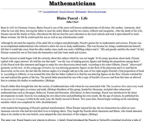 university of california berkeley blaise pascal handout for 9th 10th