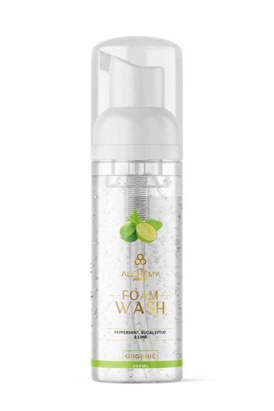 Peppermint Eucalyptus And Lime Gentle Foaming Face Wash The Alchemy Remedy