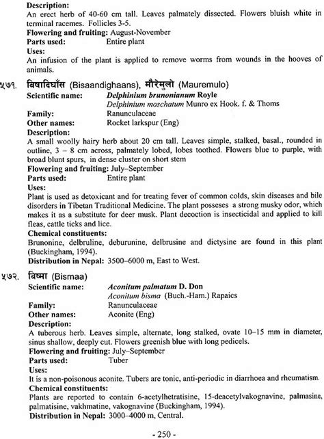 Medicinal Plants Of Nepal