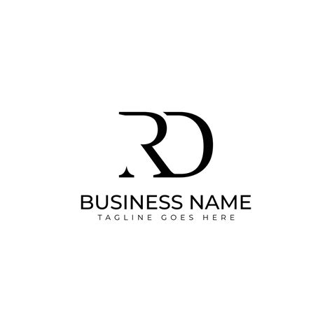 Initial Letter Rd Logo Design Template 28270465 Vector Art At Vecteezy