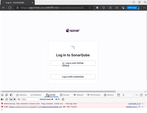 Broken Image On Log In With Github When Sonarwebcontext Is Set Sonarqube Server Community