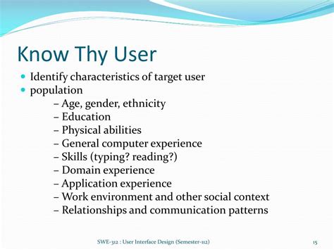 Ppt Lecture 2 User Centered Design Powerpoint Presentation Free Download Id6323922