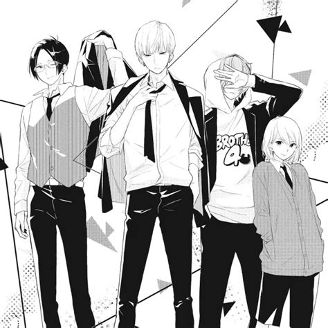 Le manga Quatre frères pour moi aux éditions Kana