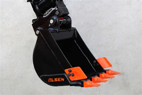Excavator Digger Dig Digging Bucket Olsen Attachments