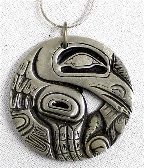 Frederick Pewter Pendant Necklace