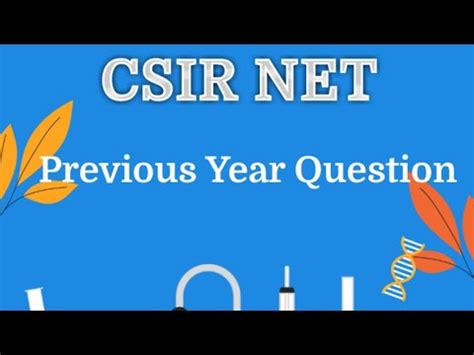 Coordination Chemistry CSIR NET Previous Year Question YouTube