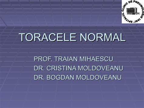 Toracele Normal Ppt