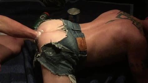 Torn Jean Shorts