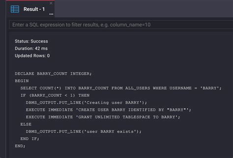 pl sql blocks that use oracle s dbms output put line function are not returning the contents