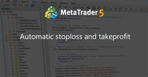 Free Download Of The Automatic Stoploss And Takeprofit Expert By
