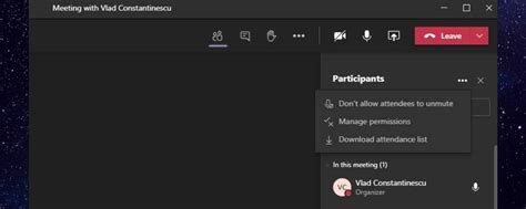 How To Mute All Microphones In Microsoft Teams
