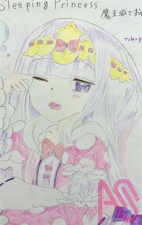 色鉛筆ファンクラブ設立記念 スヤリス姫 tukuyomi 插图 ART street