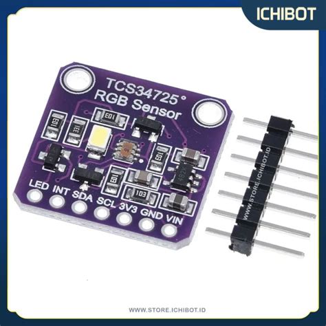 Jual TCS34725 Color Sensor Warna RGB Modul Sensor Pendeteksi Warna Kab Sleman ICHIBOT