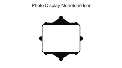 Photo Display Monotone Icon In Powerpoint Pptx Png And Editable Eps Format PPT Slide