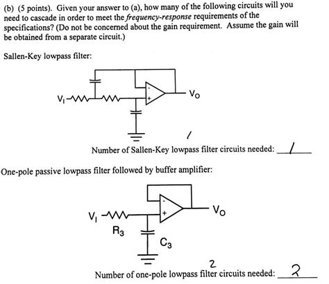 Solved Active Filter Design Problem Portonal You Are To Chegg Com
