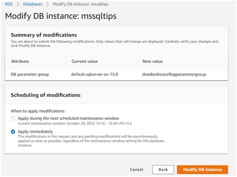 Capture SQL Deadlocks Using Amazon RDS For SQL Server