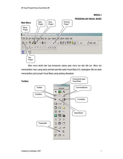 modul pemrograman visual 3 pdf