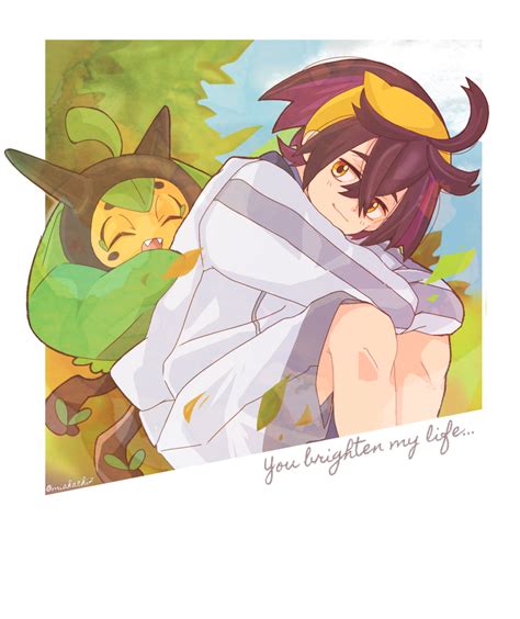 Kieran And Ogerpon Pokemon And 1 More Drawn By Miahachi Danbooru