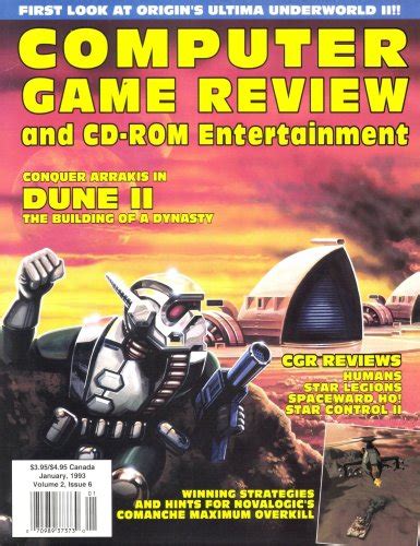 computer game review issue 018 january 1993 computer game review